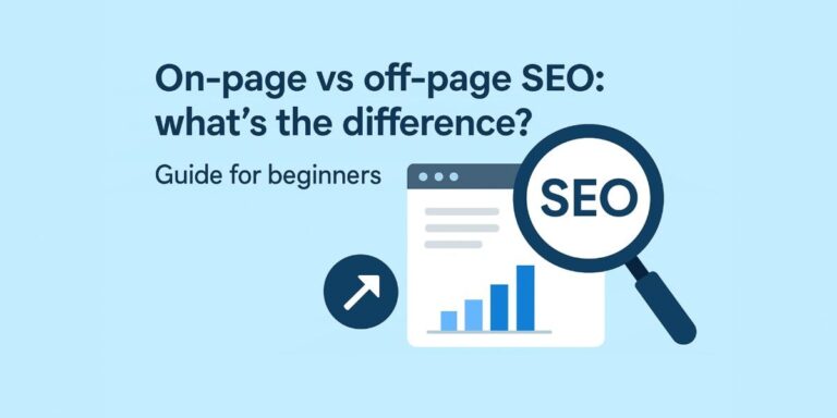 On-page and Off-page SEO: what's the difference?